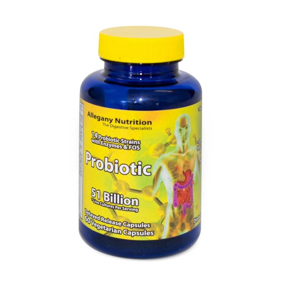 Allegany Probiotic - 60 Capsules - Inside Health